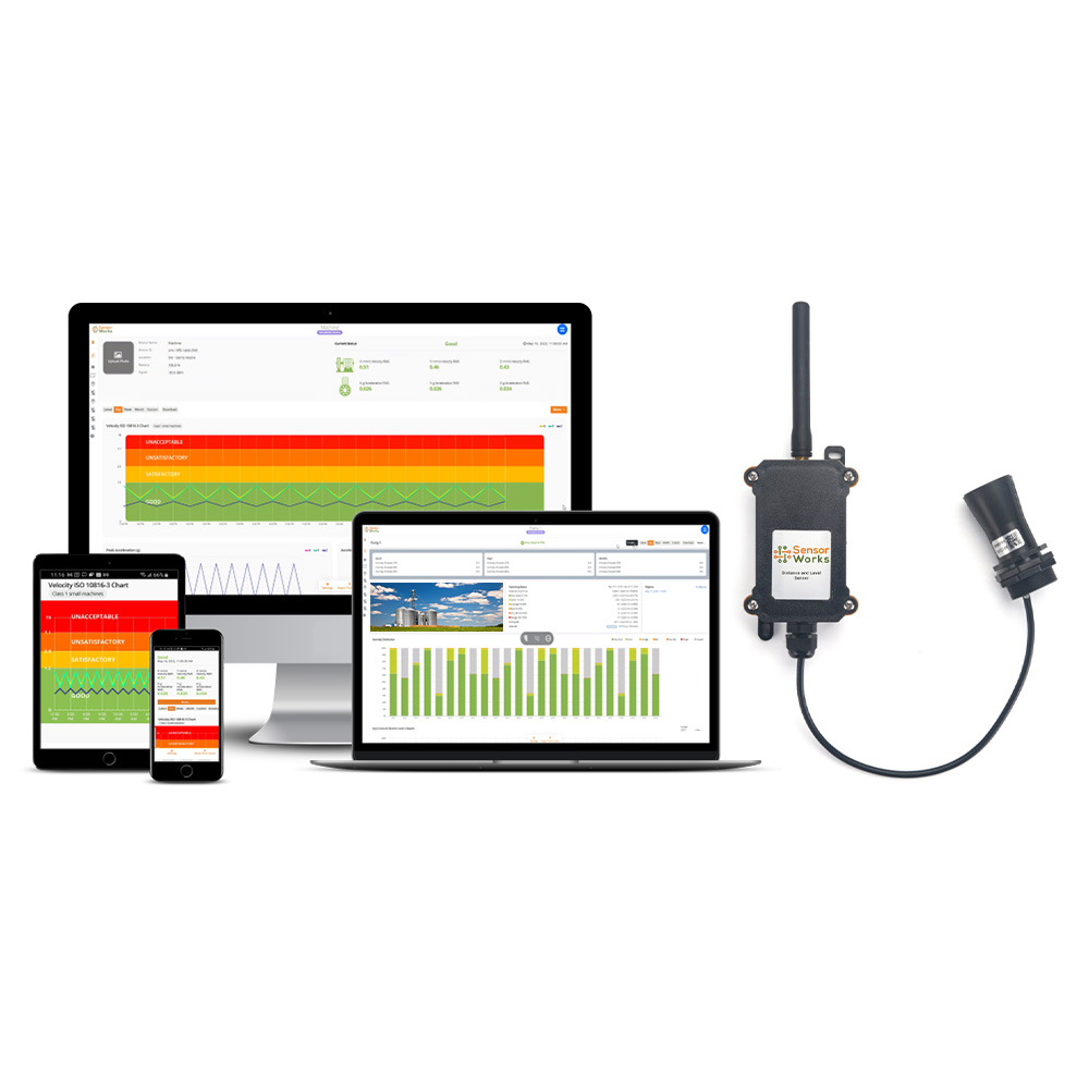 SensorWorks Tank/Silo Level LoRaWAN Sensor Kit (US915) | Precision ...