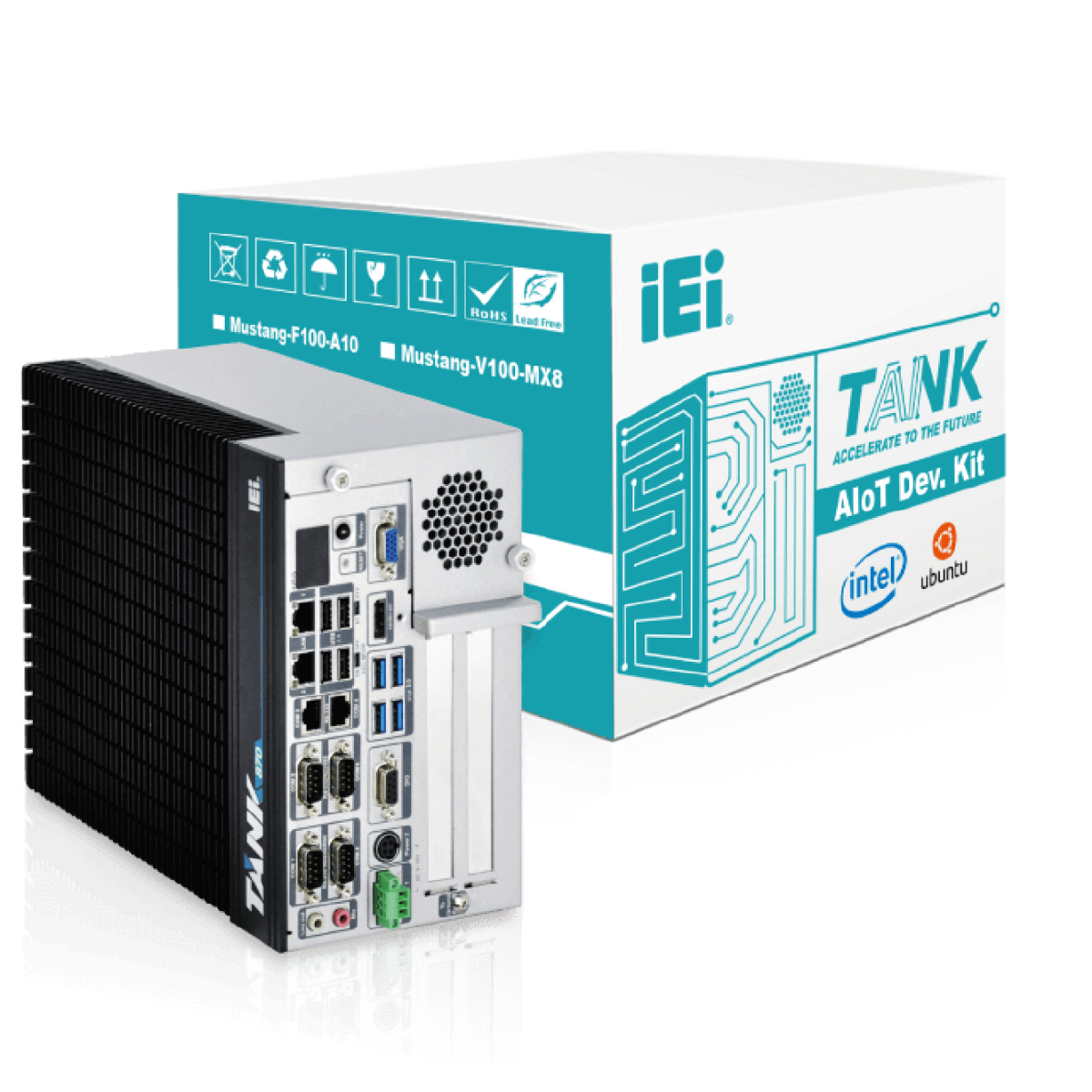 IEI TANK-870AI-E3/32G/2A-R11 Dev Kit | with Fan