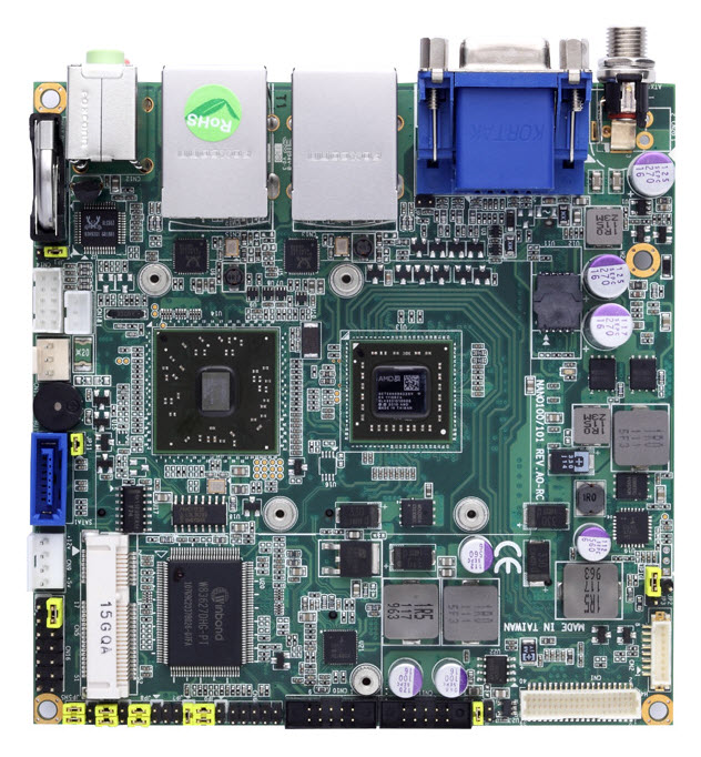 Axiomtek NANO100VPGGA-T56N SBC | AMD G-Series G-T56N