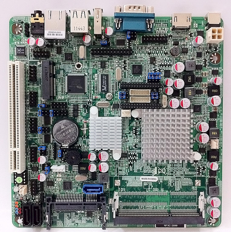 Jetway NF9C-2600 SBC | Intel Atom N2600