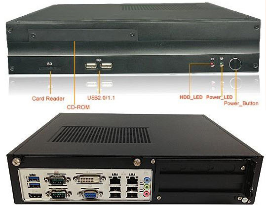 Jetway JBC128F9E Embedded PC