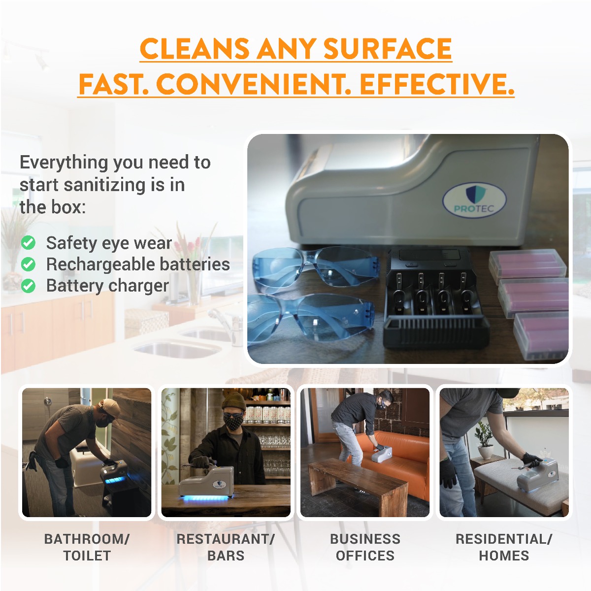 ProTec 99 Professional UVC Sterilization Device