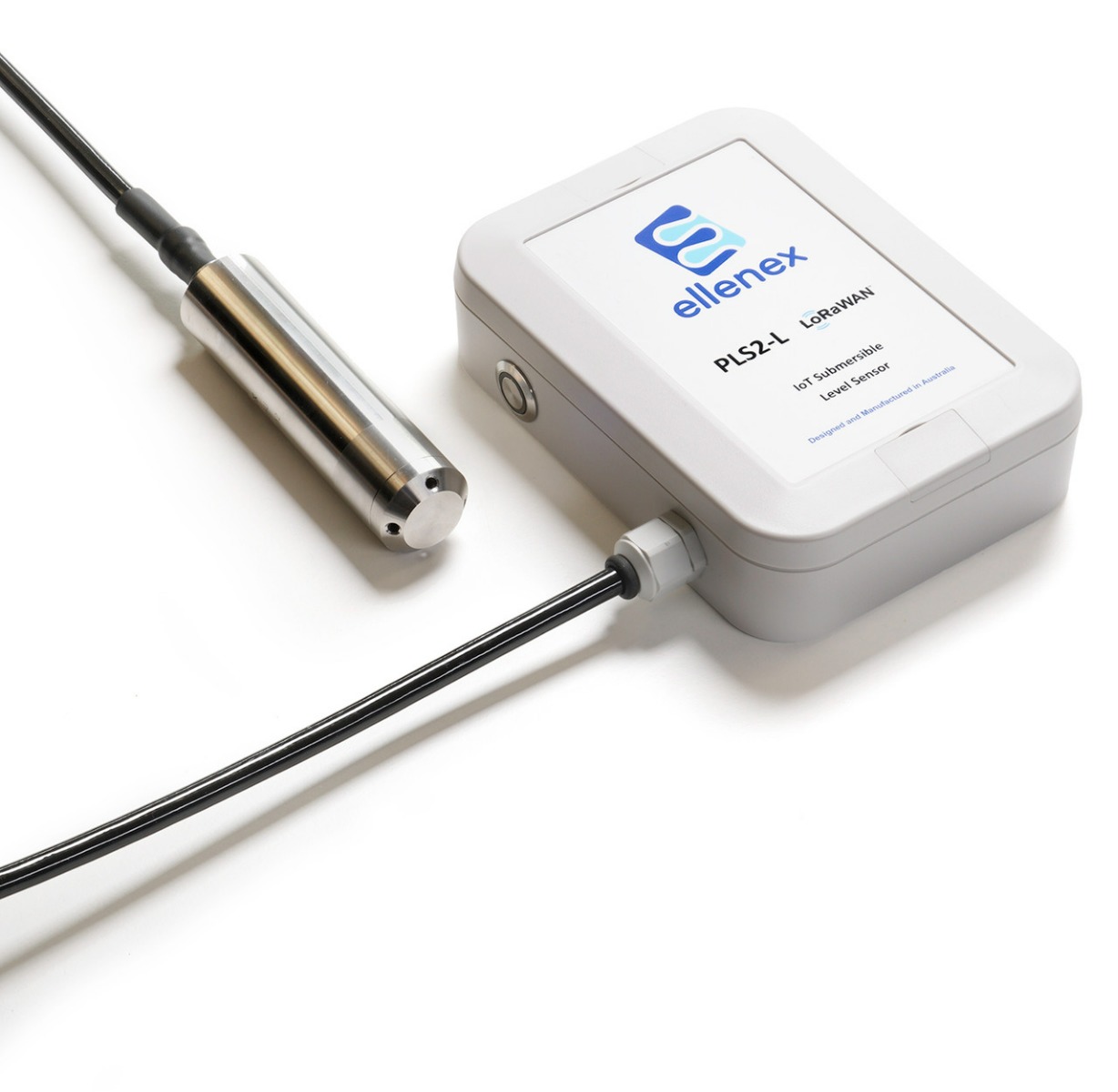 Ellenex PLS2-L-US2 LoRaWAN Submersible Liquid Level Sensor | Model E ...