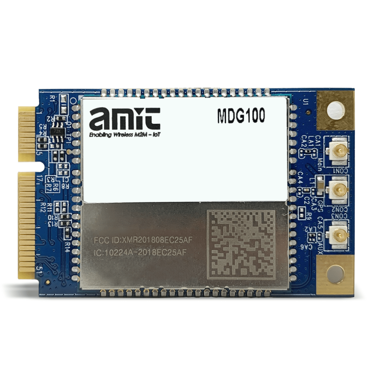 AMIT MDG100-0TU01 Modem: Embedded Socket 4G LTE Cat 4 Single Mode ...