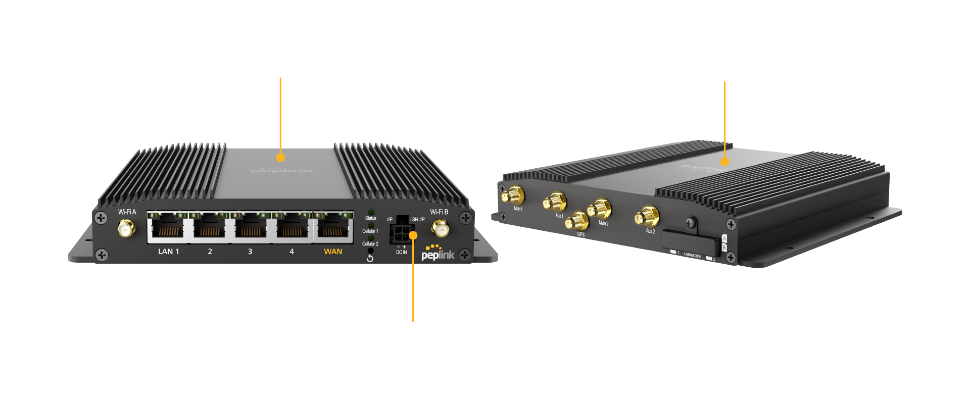 Peplink UBR Plus 4G LTE Cat 7 Router | UBR-PLUS-LTEA-US-T-PRM | North ...