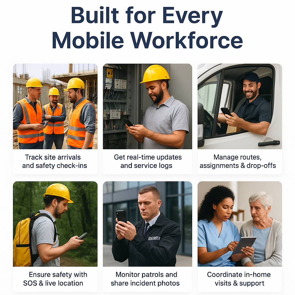 TrackingForLess TFL Teams Annual Subscription | Workforce Monitoring | Real-Time Tracking